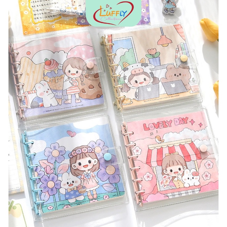 Quality 160 Pages Cute Cartoon Kids Girl Diary Book Handbook Notebook ...