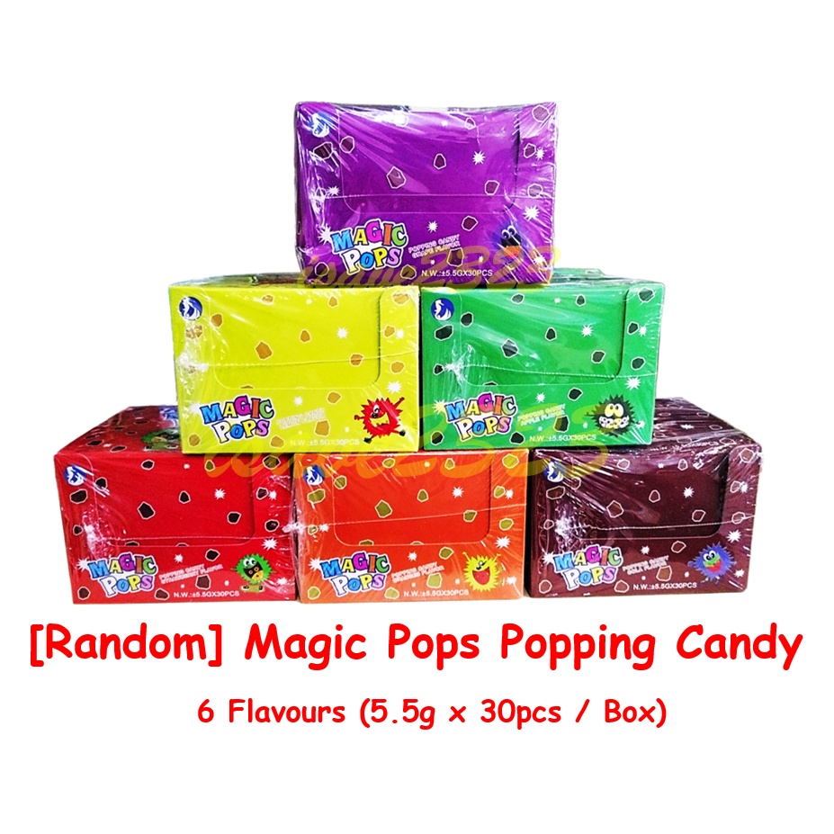 [HALAL][Random] Seahorse Magic Pops Popping Candy (5.5g x 30pcs ...