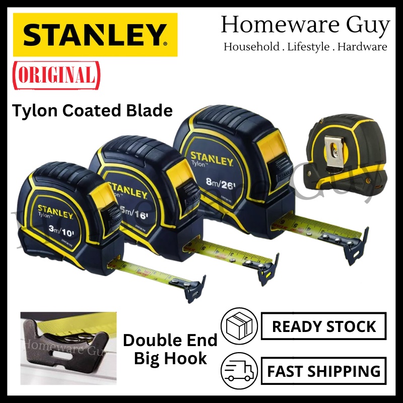 (STANLEY) 3M/5M/8M Tylon Measuring Tape Tylon Measurement Tape Tylon ...