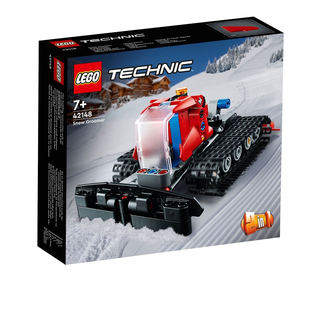 LEGO 42148 Technic Snow Groomer Building Toy Set (178 Pieces) | Shopee ...