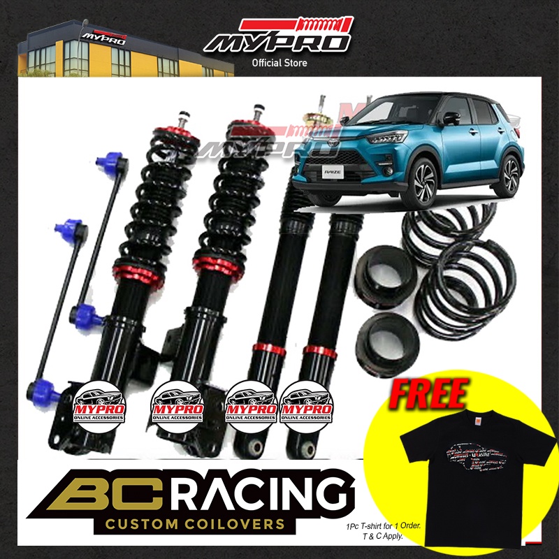🔥best🔥 toyota raize A210A perodua ativa BC racing v1 series hi lo soft ...