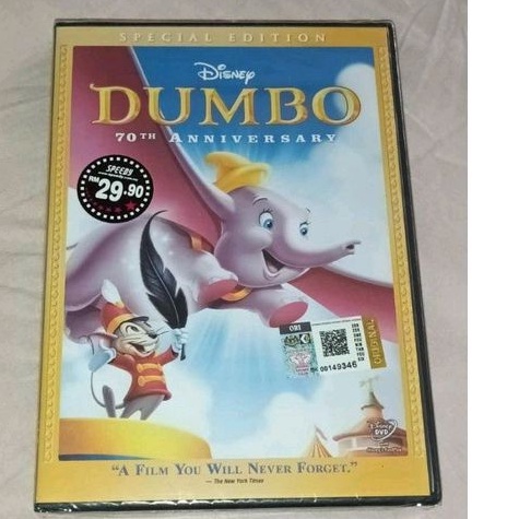 DUMBO 70TH ANNIVERSARY DVD | Shopee Malaysia