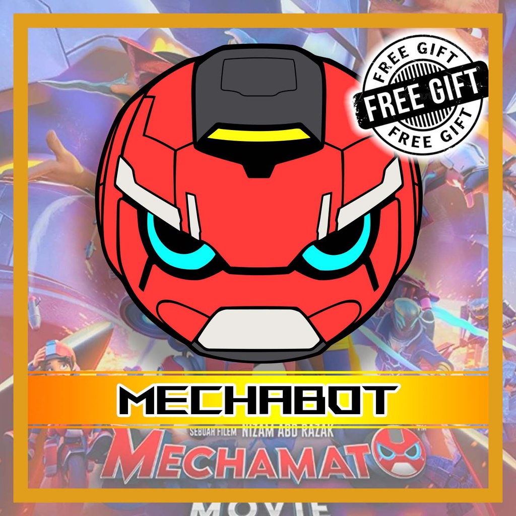 Sticker Mechabot / Mechabot Sticker Multiply Layer Color Cutting ...