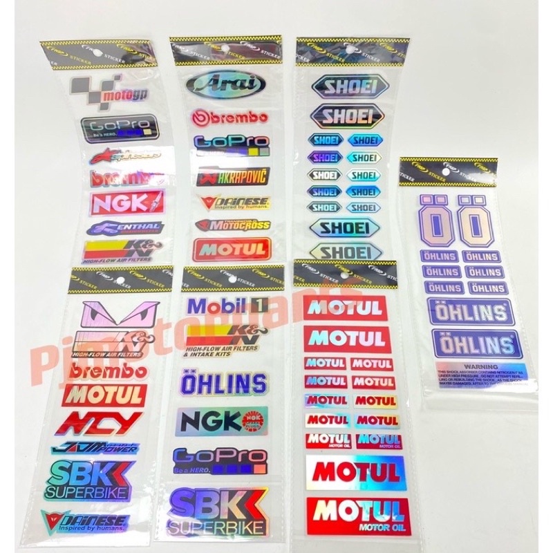 STICKER Motor Motorcycle Stiker (High Quality) | Shopee Malaysia