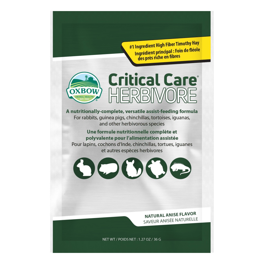 Oxbow Critical Care Herbivore Anise (36g) - Nutrition for Herbivores ...