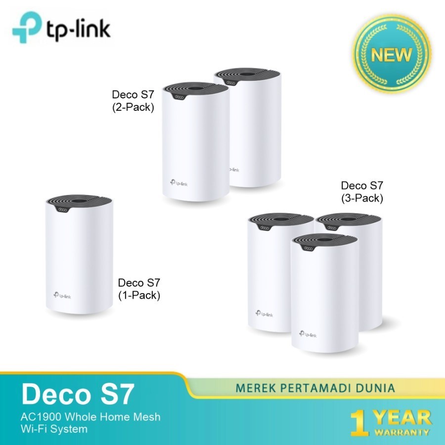 TP-LINK Deco S7 AC1900 Whole Home Mesh Wi-Fi System | Shopee Malaysia
