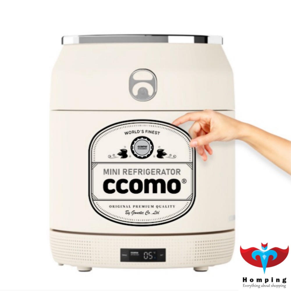 [ccomo] Small and smart ccomo refrigerator Little Home Bar Cream Color ...