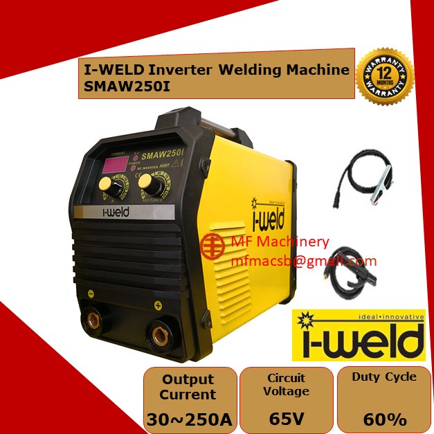 Mf I-WELD SMAW250I Welding Machine IWELD SMAW 250I / SMAW300I | Shopee ...