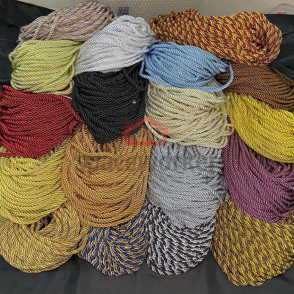 (BUNDLE) 8MM SOFA ROPE TALI SOFA ENTIK TWIST ROPE THREE STRANDS ROPE ...