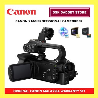 Canon XA60 Professional 4K UHD Camcorder | New Model | 4K UHD Full HD ...