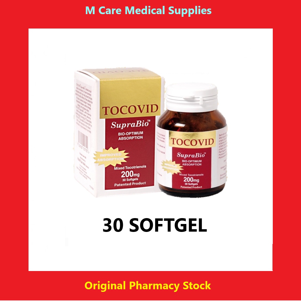 Tocovid SupraBio 200mg - 30 softgels (Mixed Tocotrienols) | Shopee Malaysia