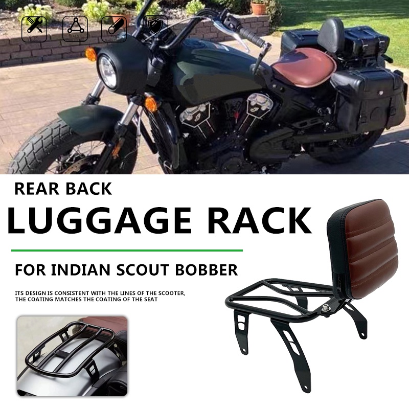 Motorcycle Rear Solo Seat Luggage Rack Support Shelf Upgraded Version ...