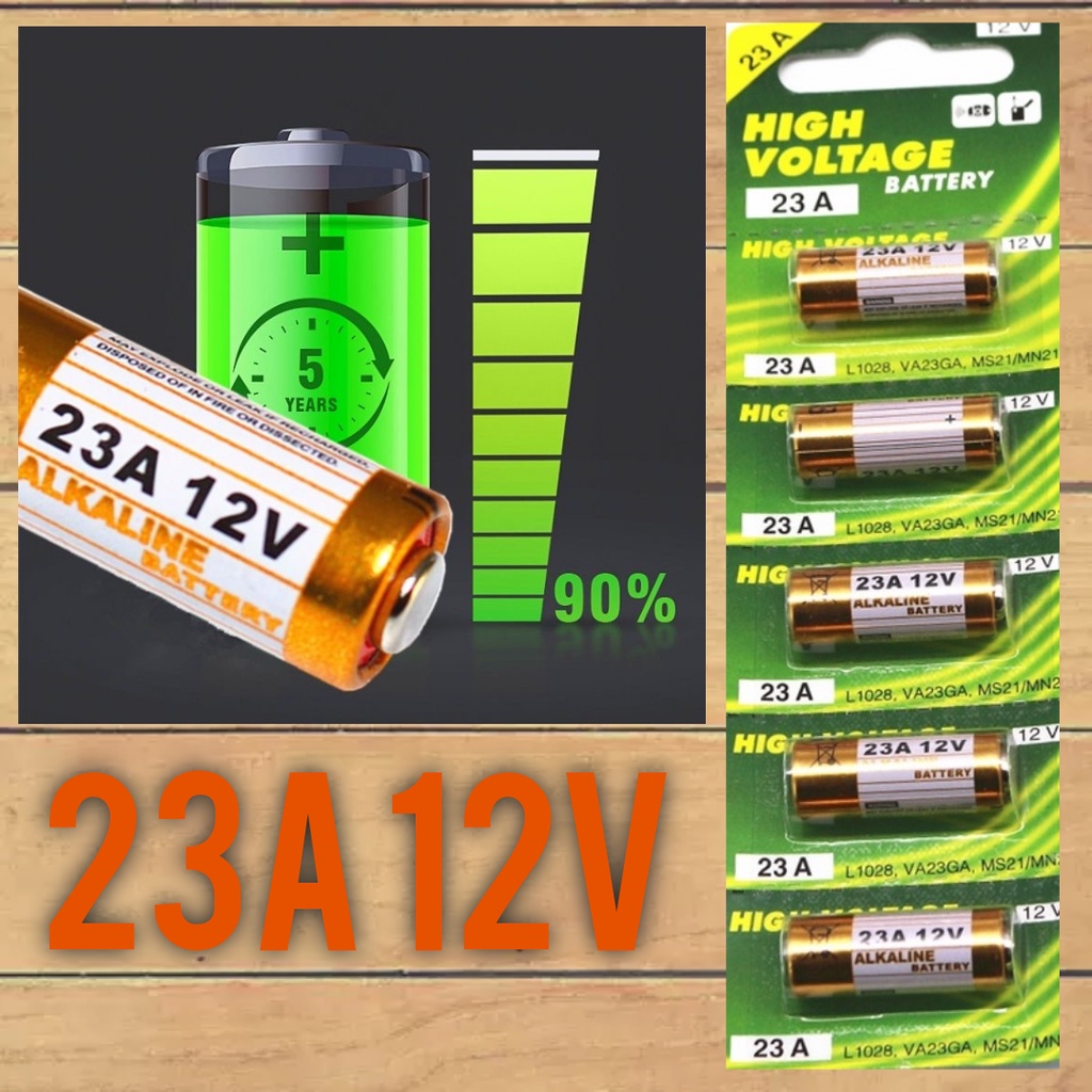 23A 12V Battery High Voltage Alkaline Batteries | Shopee Malaysia