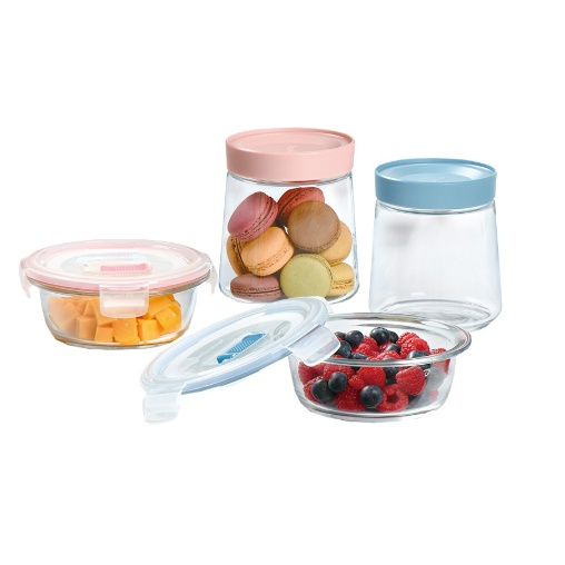 Luminarc Container Set for 4 pcs | Shopee Malaysia