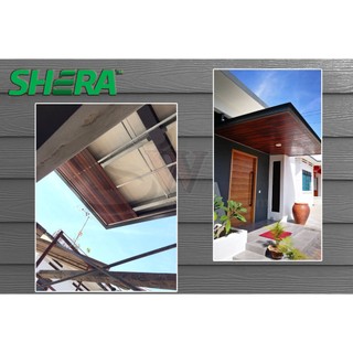 SW SHERA STRIP UNCOLORED TEAK TEXTURE/PAPAN ATAP/PLANK ROOFING 0.8CM X ...