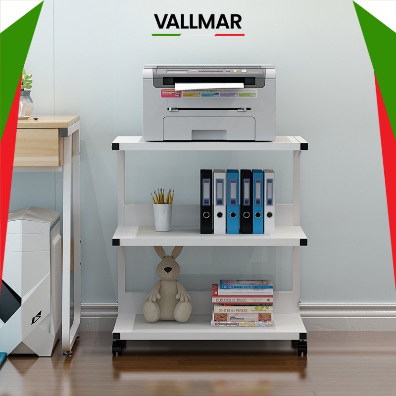 VALLMAR Printer shelf office rack copy rack removable main frame rack ...