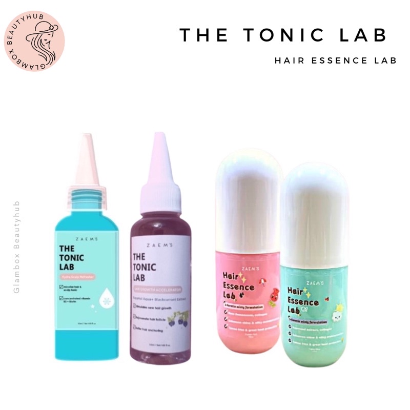 ZAEM's. The Tonic Lab (50ml) | Hair Essence Lab (100ml) | Shopee Malaysia