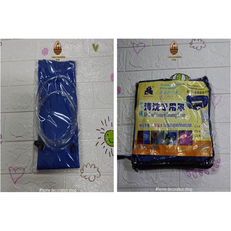 canvas hooking air-conditioner for wash aircond diy self wrapping ...