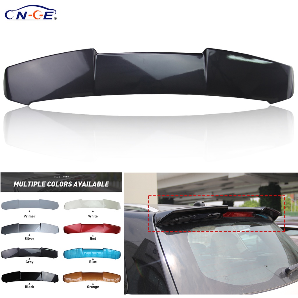 For Suzuki Vitara Rear Spoiler Tail Wing ABS Gloss Black Auto Rear ...