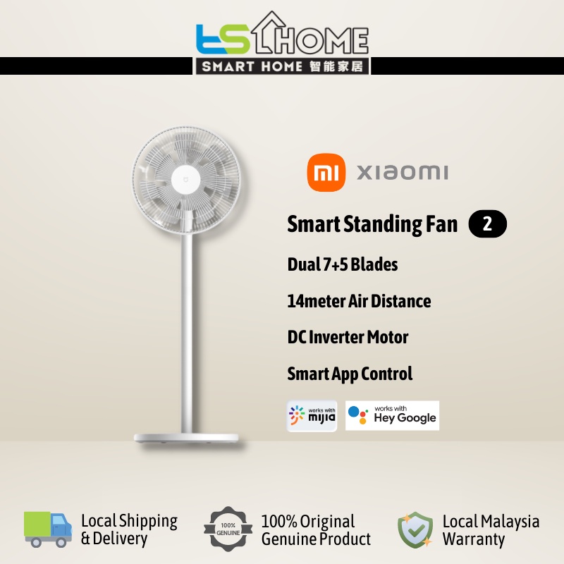 Xiaomi Smart Standing Fan 2 / 2 Pro DC Inverter Portable Stand Floor ...