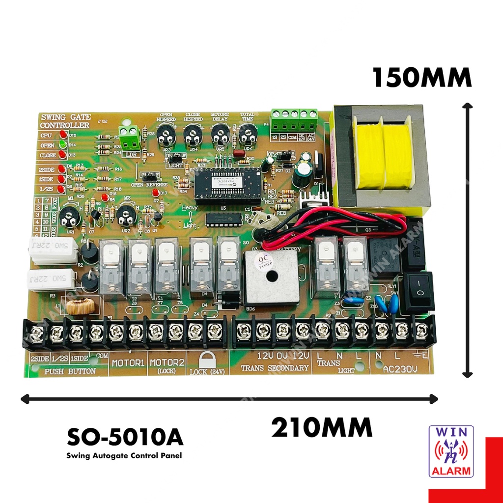 5010 PANEL UNDERGROUND AUTOGATE SWING BOARD PCB control panel board ...
