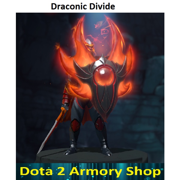 🔥 Dota2 Dragon Knight (DK) 🔥 Draconic Divide 🔥 TI11 Immortal Item ...