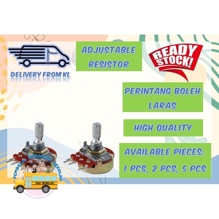 VR - VARIABLE RESISTOR / SCHOOL USE CIRCUIT BOARD / PERINTANG BOLEH ...