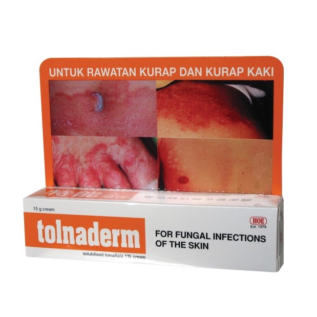 Tolnaderm Solubilised Tolnaftate Cream 15g ( Exp Date: 6/23 ) | Shopee ...