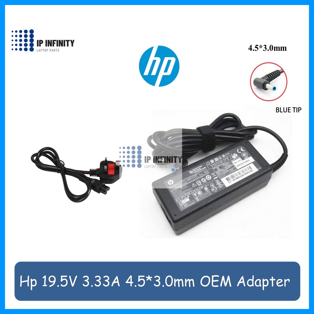 HP 19.5V 2.31A 3.33A 4.5*3.0mm 45W 65W PPP009C Laptop Adapter Charger ...