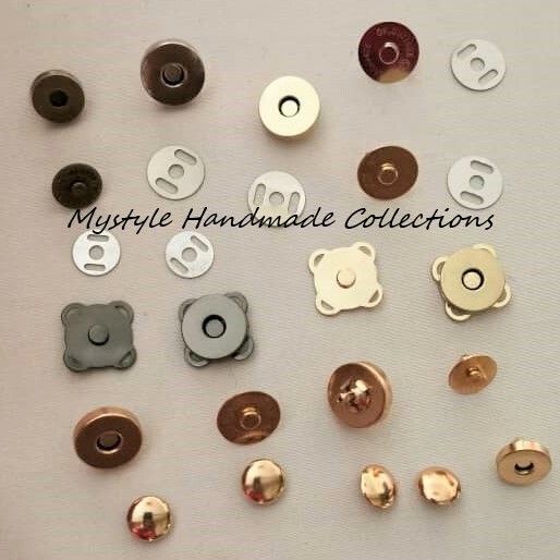 Magnet Button # Clip on Magnet # Sew On Magnet # Rivet Magnet ...