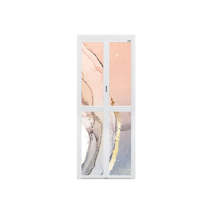 ONITEK BD 6 Aluminium Bi Fold Swing Door Toilet Bathroom Folding Door ...