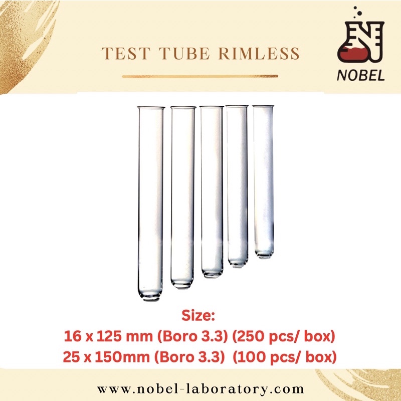 Test tube rimless/ Tabung Uji Tanpa Bingkai | Shopee Malaysia