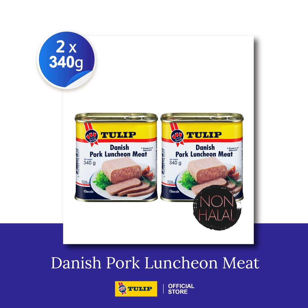 Tulip Pork Luncheon Meat (340g x 2 Cans) | Shopee Malaysia