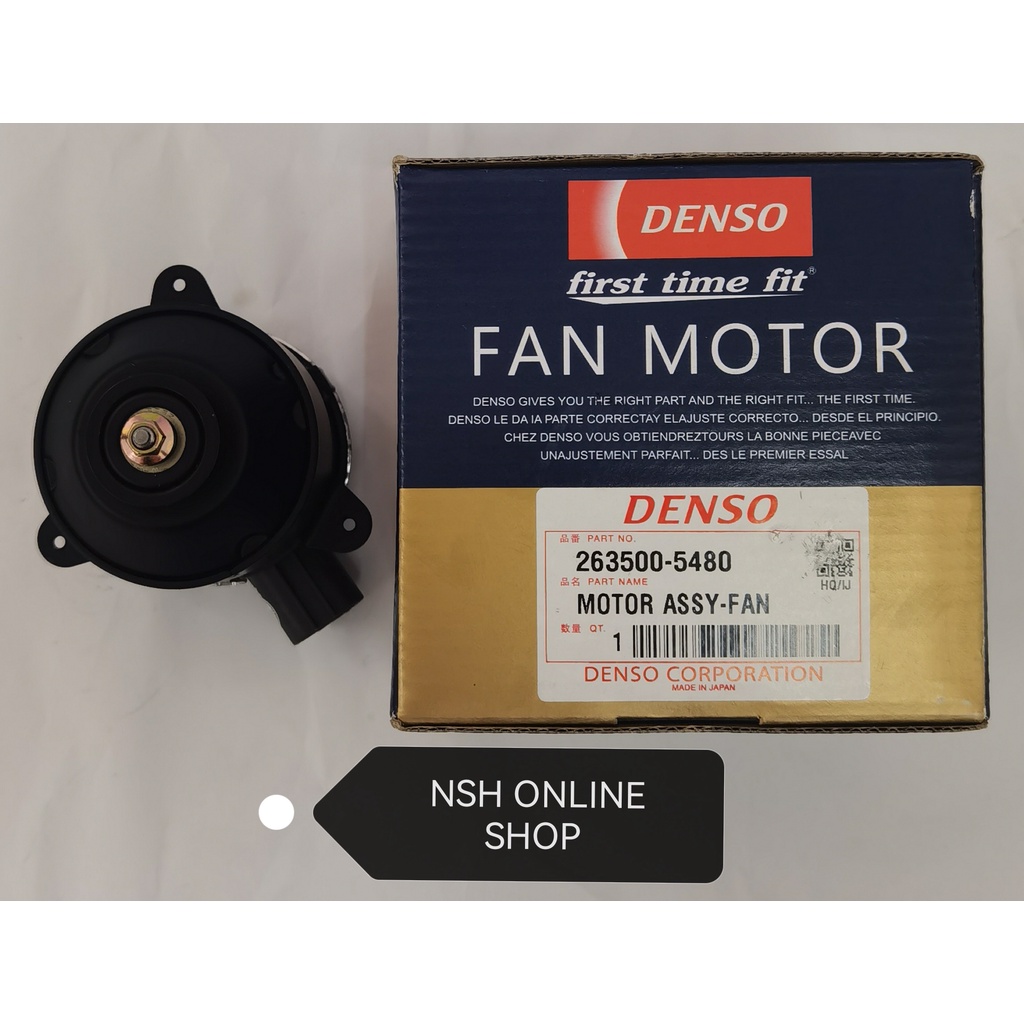 Radiator Fan Motor (DENSO OEM) for Peodua Myvi Old 2005 Year Viva ...