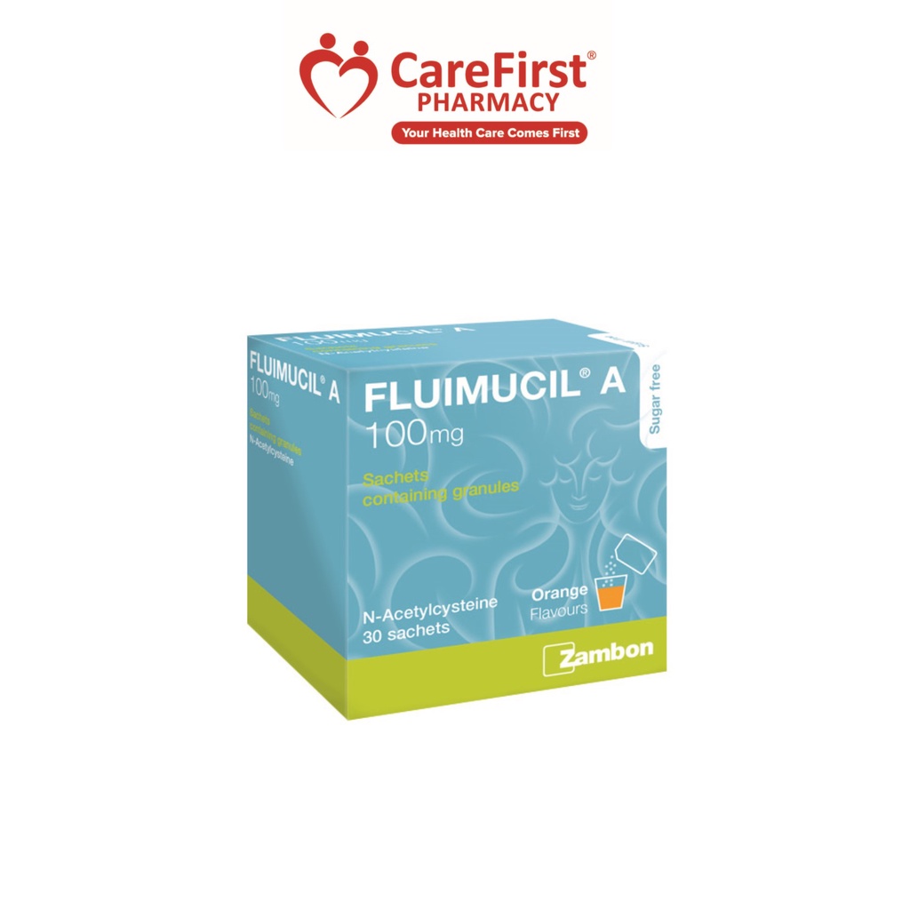 FLUIMUCIL A 100MG GRANULES BOX 30S | Shopee Malaysia