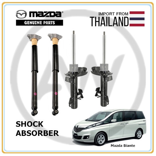Original Mazda Biante 2008-2018 Front Rear Shock Absorber (Rear W ...