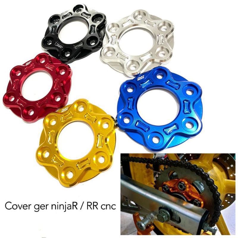 Cnc Variation Gear Cover/Cnc Rear Gera Cover Kawasaki Ninja 150 R/RR ...