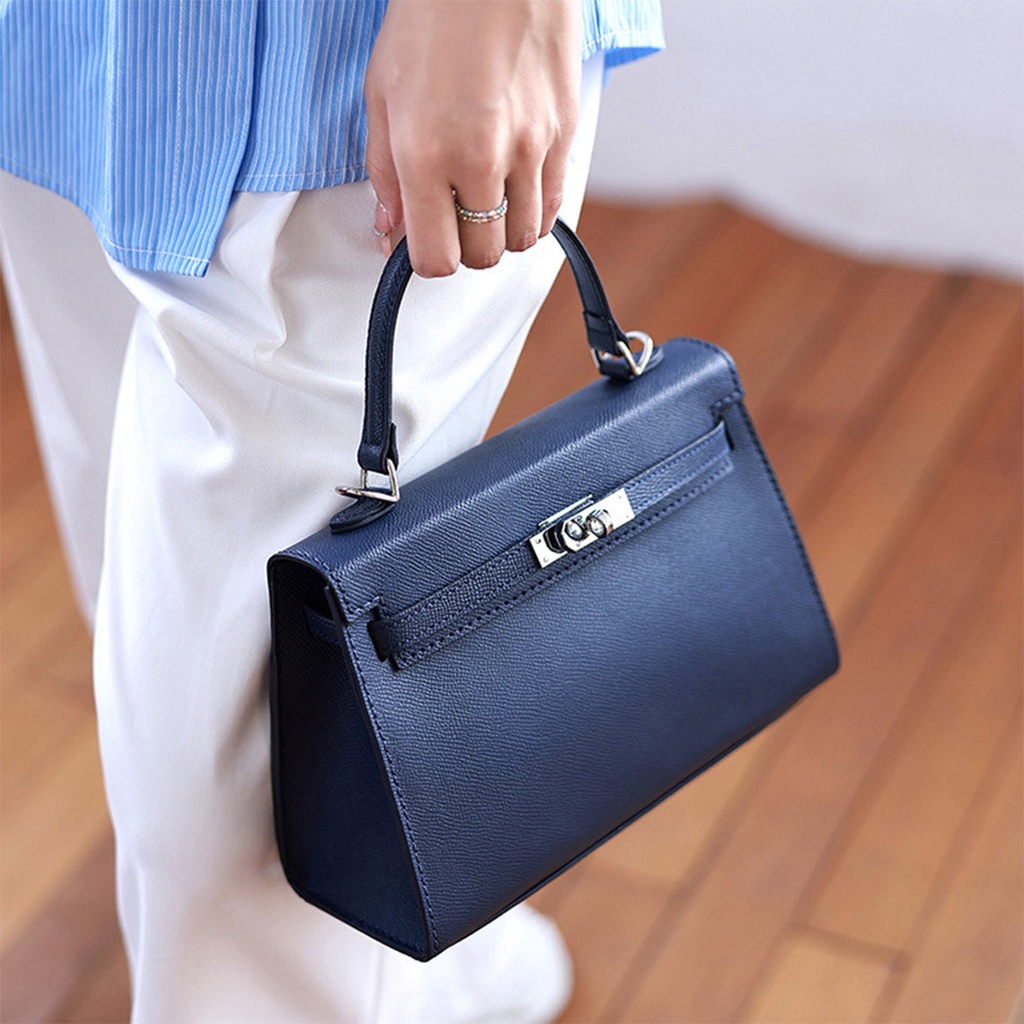 POPSEWING Luxury Handbags Top Grain Leather DIY Bag Kit Handmade Set ...