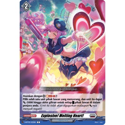 Cardfight Vanguard D-BT02/125BH Explosive! Melting Heart! Brandt Gate C (Bahasa) | Shopee Malaysia