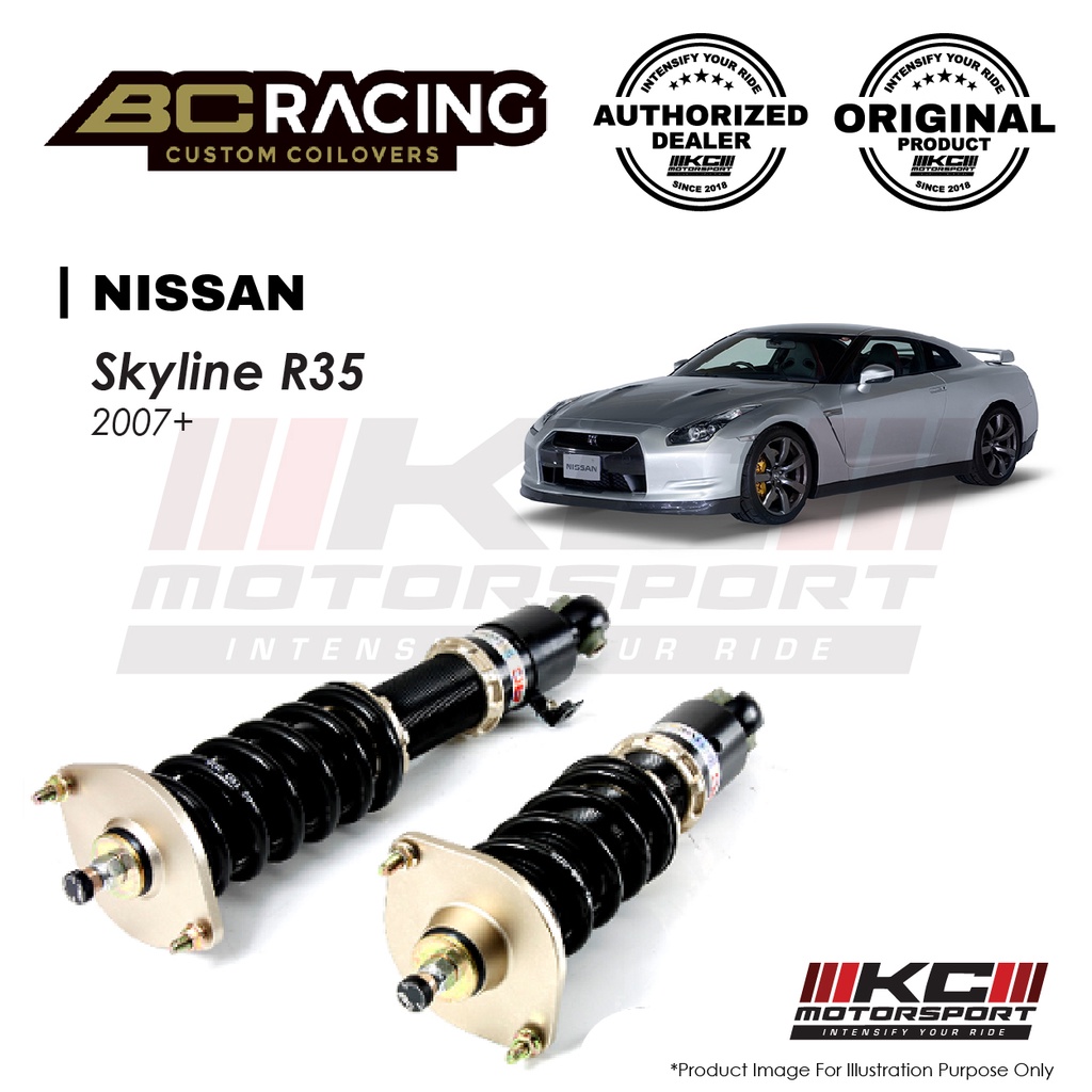 Nissan Skyline R35 2007+ - BC Racing BR RS Fully Adjustable Suspension ...