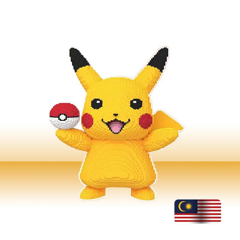 Building Toys Large Size Pikachu Building Sets Blocks Assembly ...