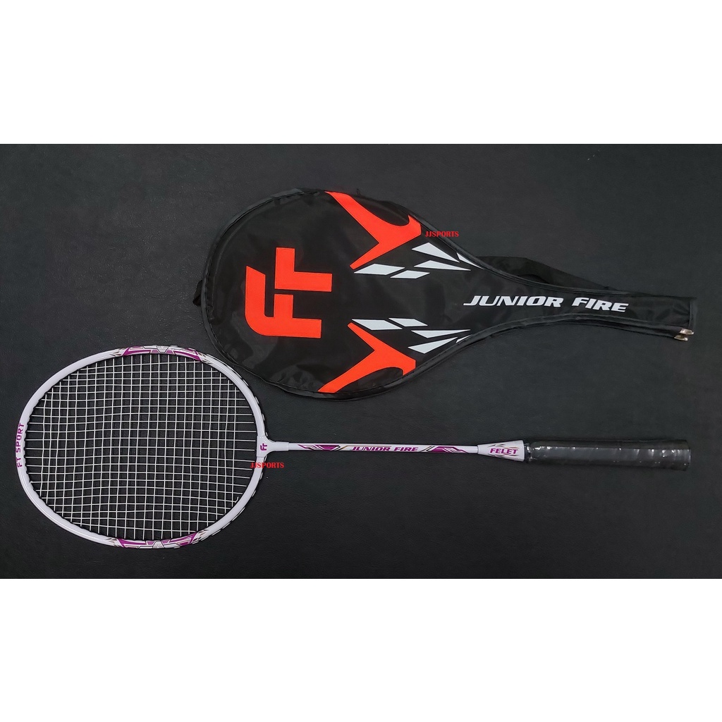 FELET BADMINTON RACKET(Free string with strung and Bag)KIDS/JUNIOR ...