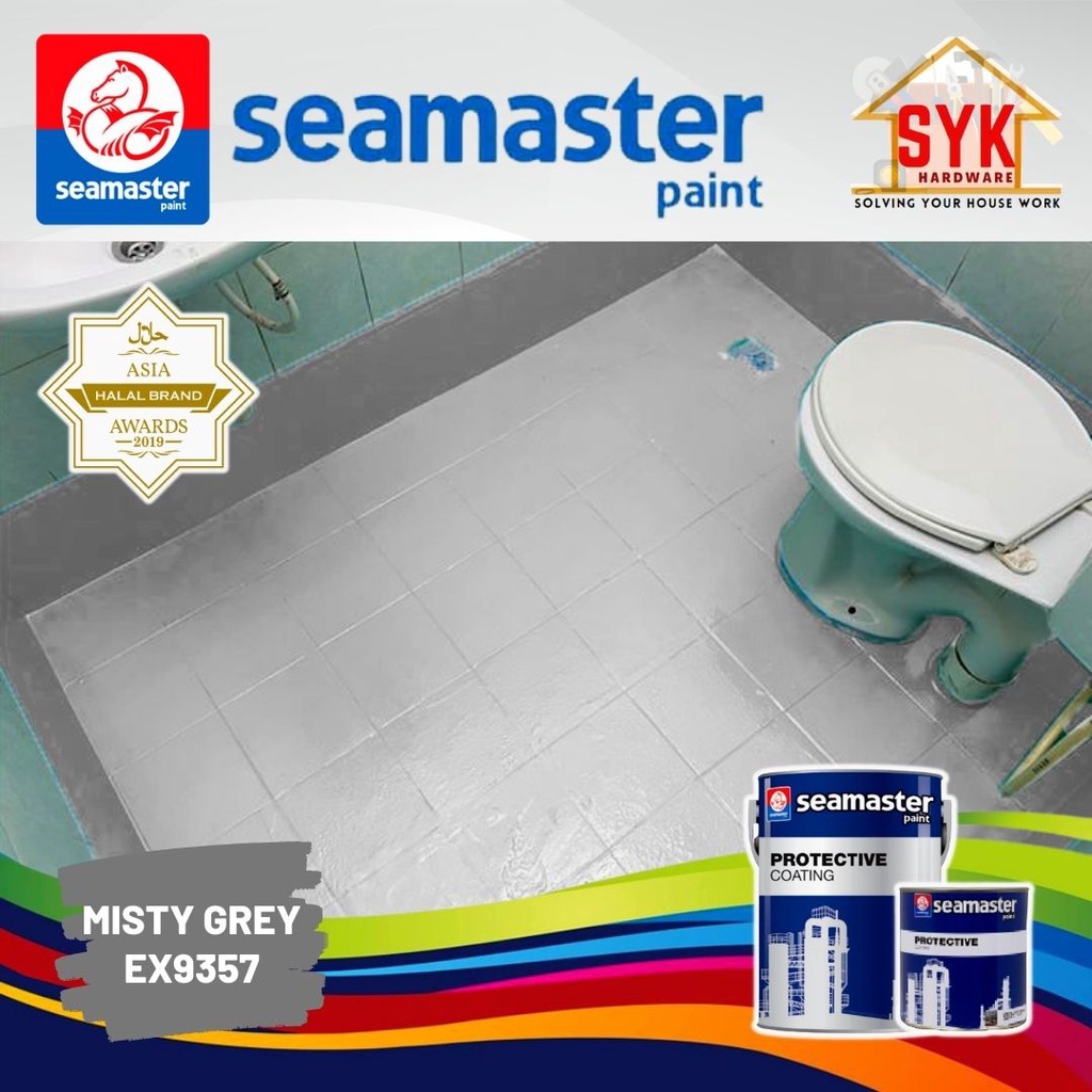 SYK Seamaster Cat Epoxy Lantai Mozek Bilik Mandi Tandas Simen Epoxy ...