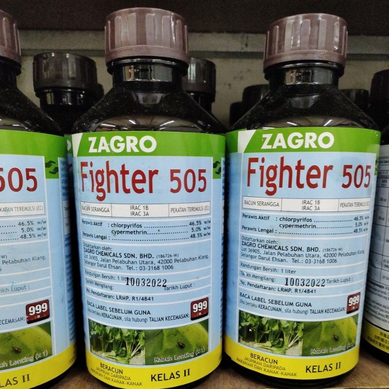 Fighter 505 ZAGRO 1Liter / Racun Serangga | Shopee Malaysia