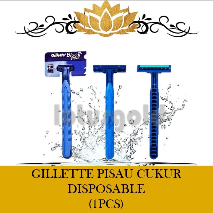GILLETTE PISAU CUKUR DISPOSABLE (1PCS) | Shopee Malaysia