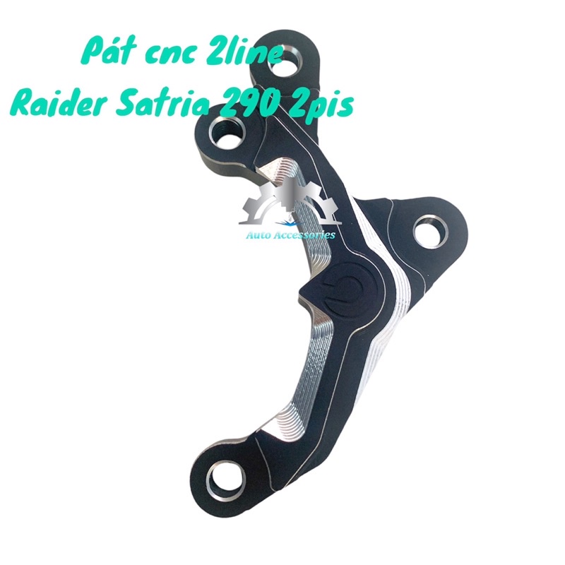 Cnc Phat - Front Plap RAIDER SATRIA Attached 2-Piston Symmetrical Pig ...