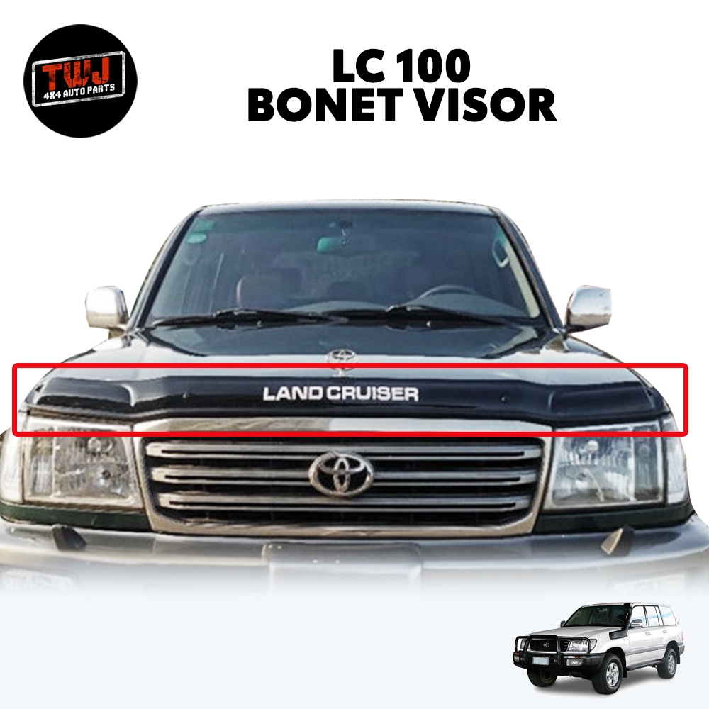 Toyota Land Cruiser LC100 4700 Accessories Bonet visor | Shopee Malaysia