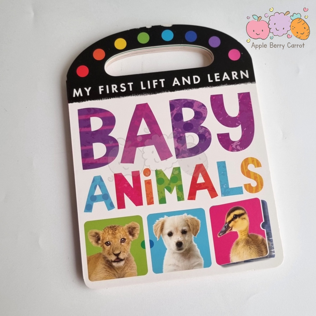Baby Animal - My First lift and learning book | Shopee Malaysia