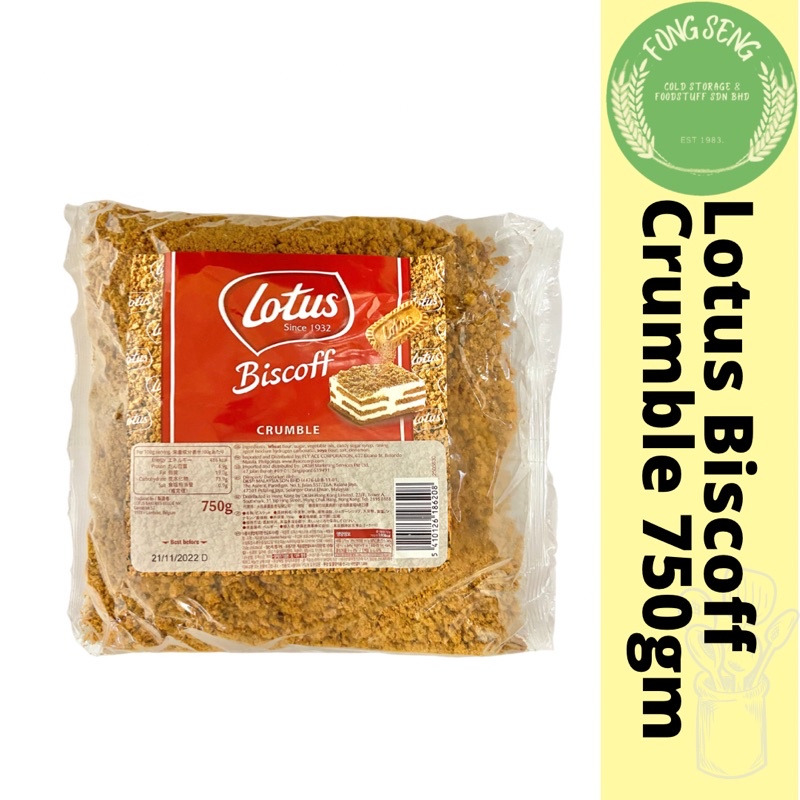 Lotus Biscoff Cookies Crumble 750gm | Shopee Malaysia