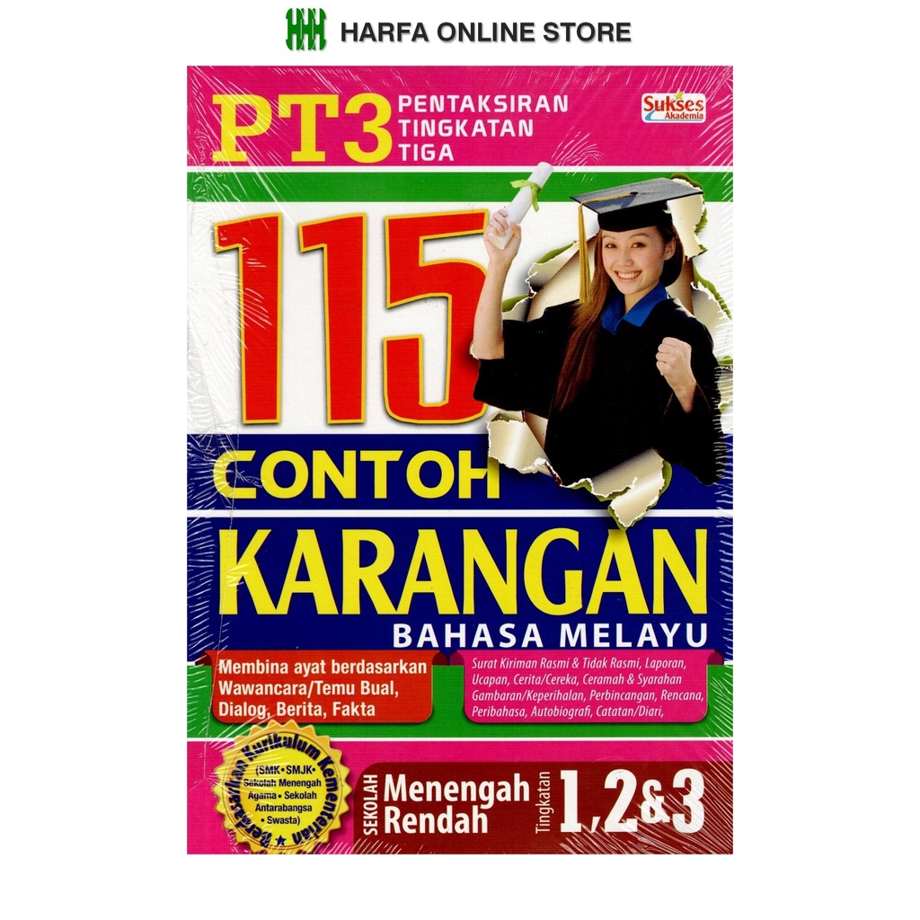 115 Contoh Karangan Bahasa Melayu PT3 Tingkatan 1 2 3 ( Buku 2 ...